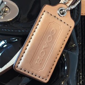 Coach | Bags | Black Patent Leather Coach Mini Bag | Poshmark